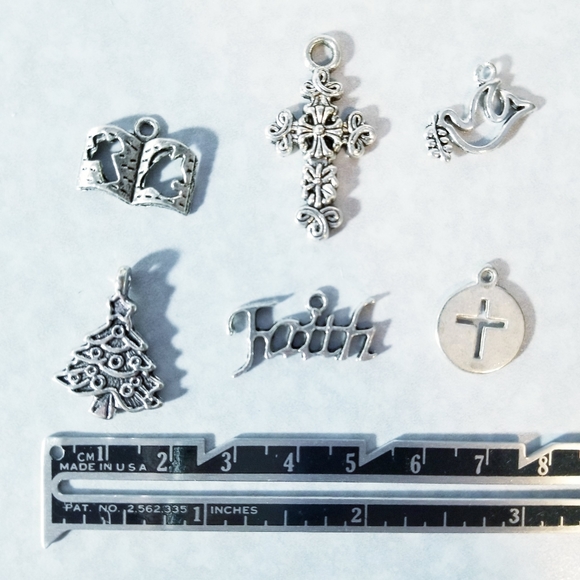 Accessories | Faith Themed Set Of Charms 6 Charms In A Set | Poshmark